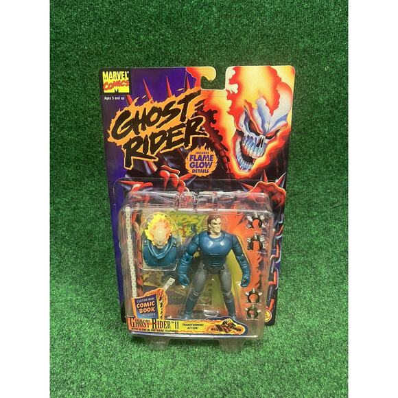 ToyBiz | Toys | Ghost Rider 5 Ghost Rider 2 Action Figure Chain ...